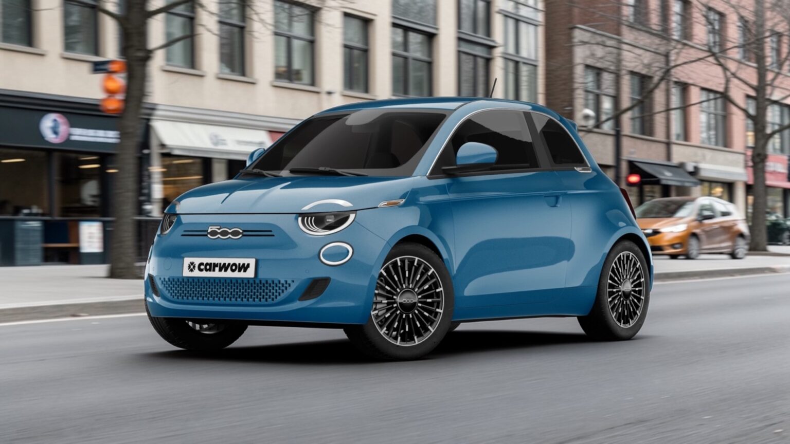 Wunderschne Elektro Fiat 500 Ebenbild